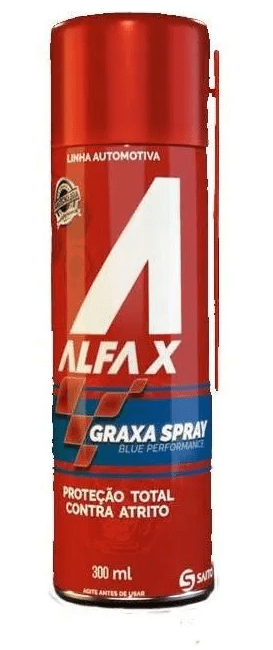 Graxa Alta Performance Alfa-x Spray 300ml em 6x s juros - Bossoni Auto ...